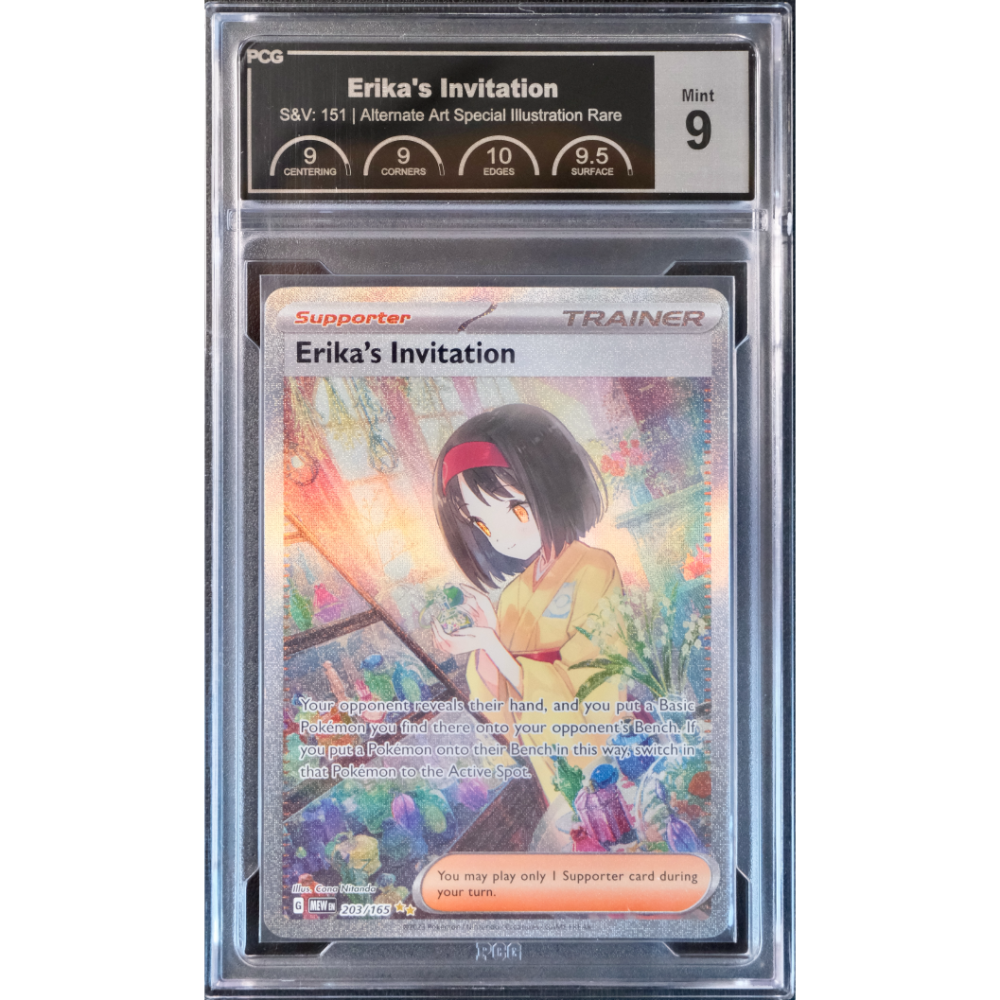 [PCG 9] Erika's Invitation | SIR Alt Art (203/165) – Card Piece
