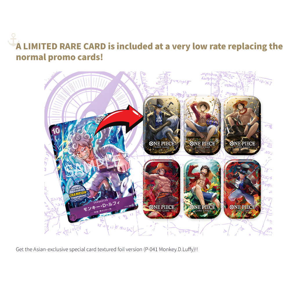 One Piece TCG [TS-01] Mini Tin Pack Set Vol.1 (Japanese Exclusive ...