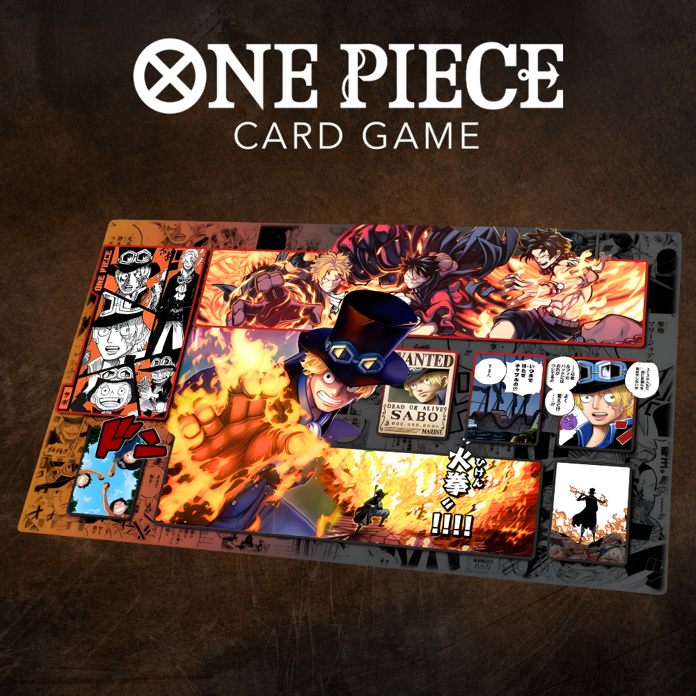 One Piece TCG Custom Playmat - Sabo – Card Piece