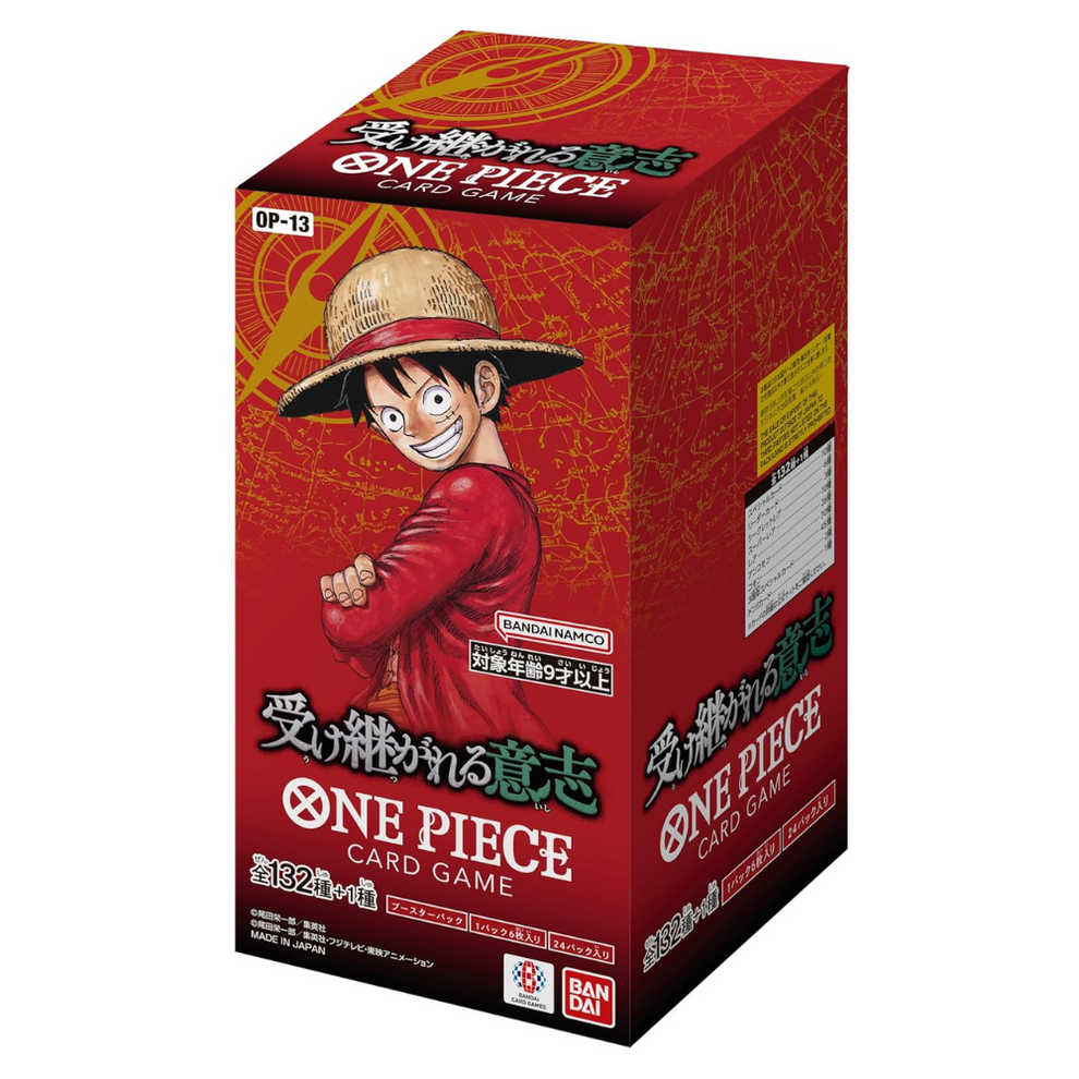 One Piece TCG [OP-13] Carrying On His Will Booster Box (Japanese ...